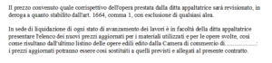 Clausola di Revisione Prezzi - Fac Simile e Guida